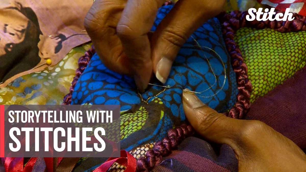 Woman stitches the story of Frederick Douglass' life into handmade quilts