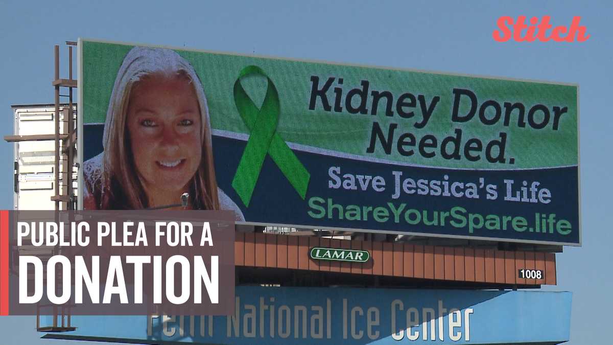 Woman rents seven billboards in public plea for kidney donor