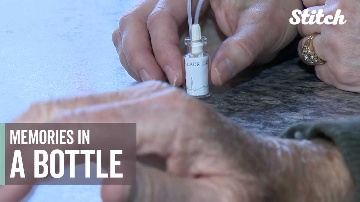 Hospital offers 'memory bottles' for those who have lost a loved one