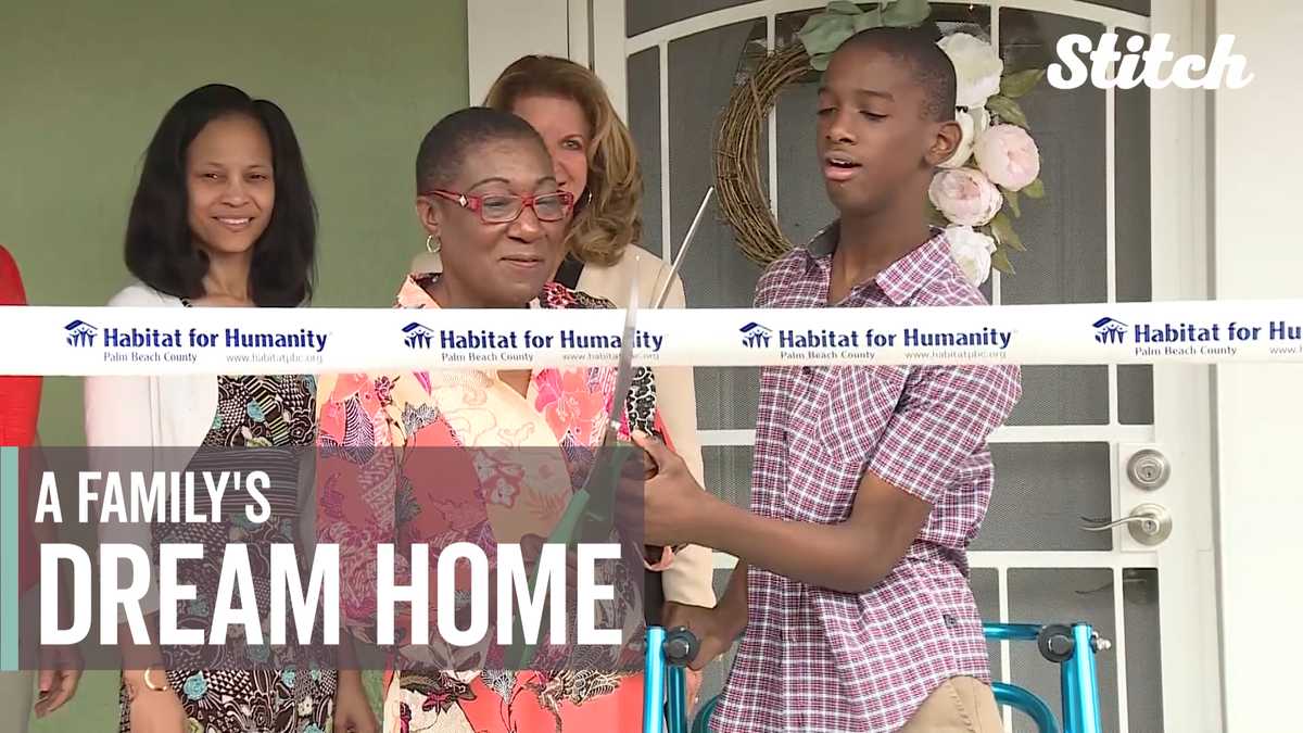 Habitat for Humanity gives family with special needs its dream home