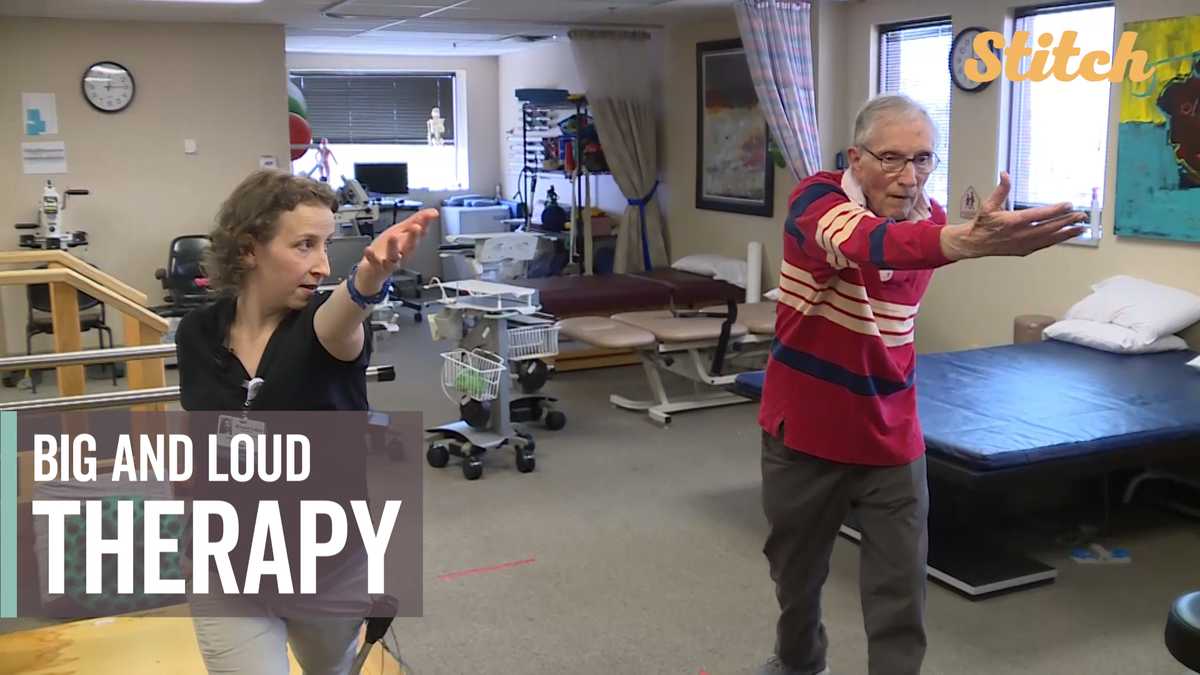 Hospital uses special therapy to help patients with Parkinson's disease