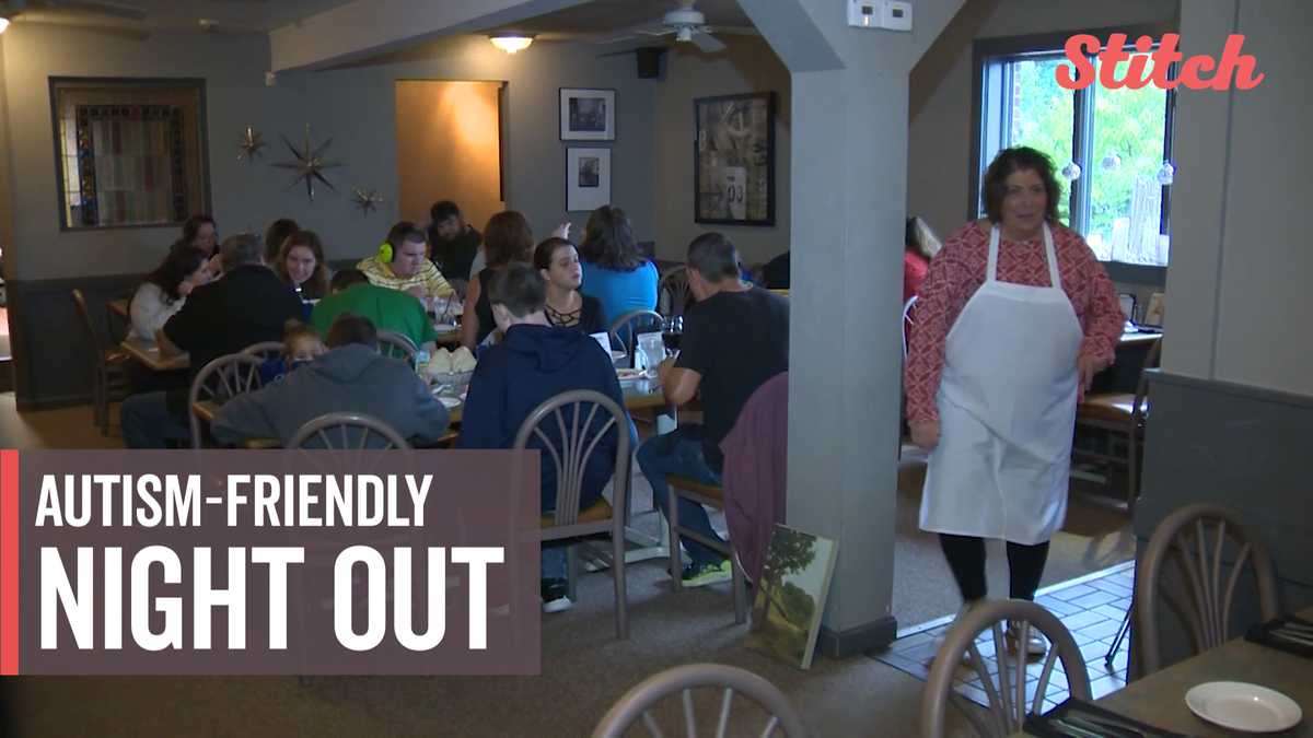 Restaurant starts new tradition with autism-friendly night out