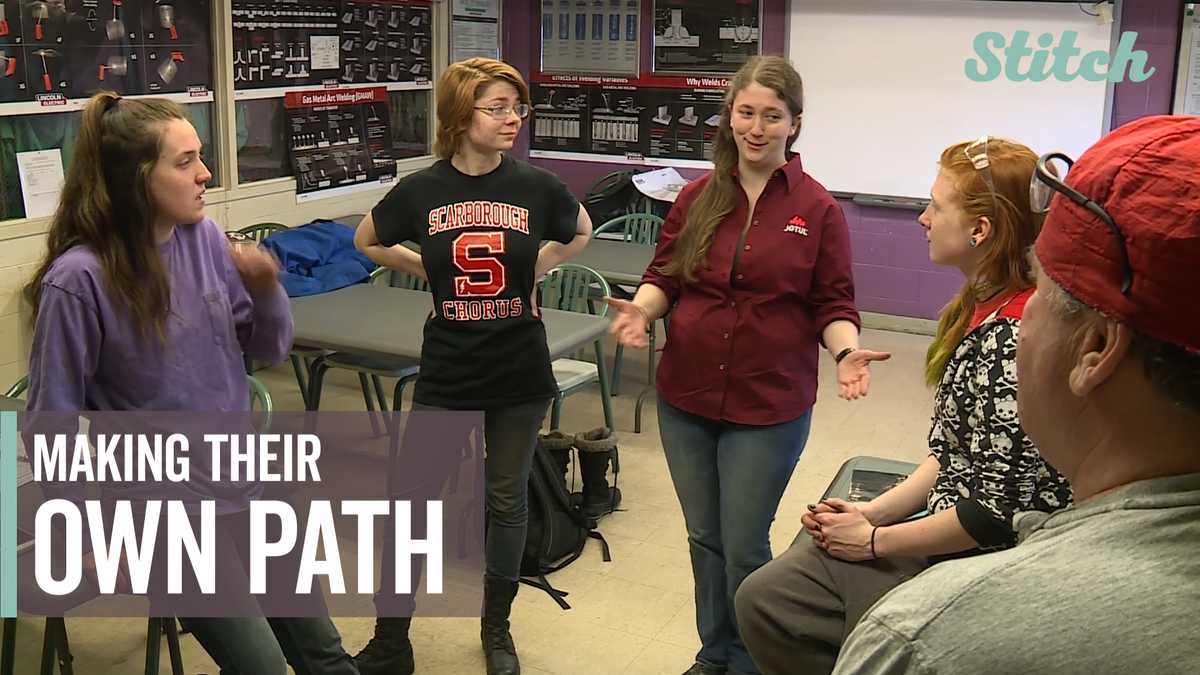 Women create their own path by choosing career in welding