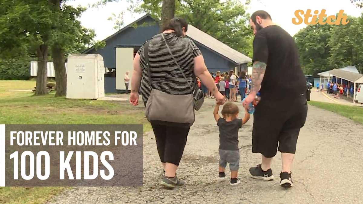Foster care program celebrates 100th adoption milestone