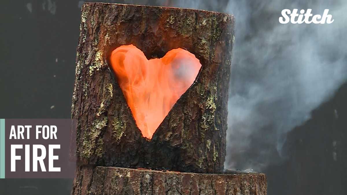 Maine man's 'Art For Fire' is meant to be burned