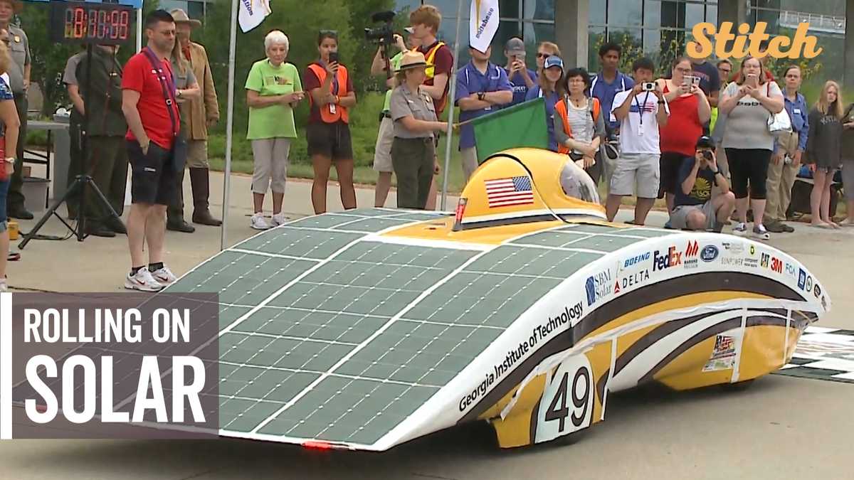 Solar-powered vehicles take off on 1,700-mile race along path of Oregon ...
