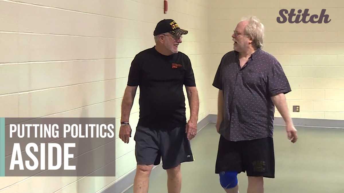 Two men with conflicting political views put aside differences, bond ...