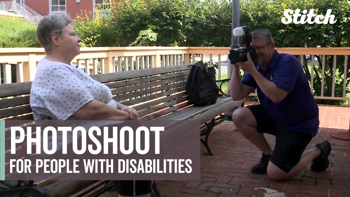 Photoshoot empowers people with disabilities