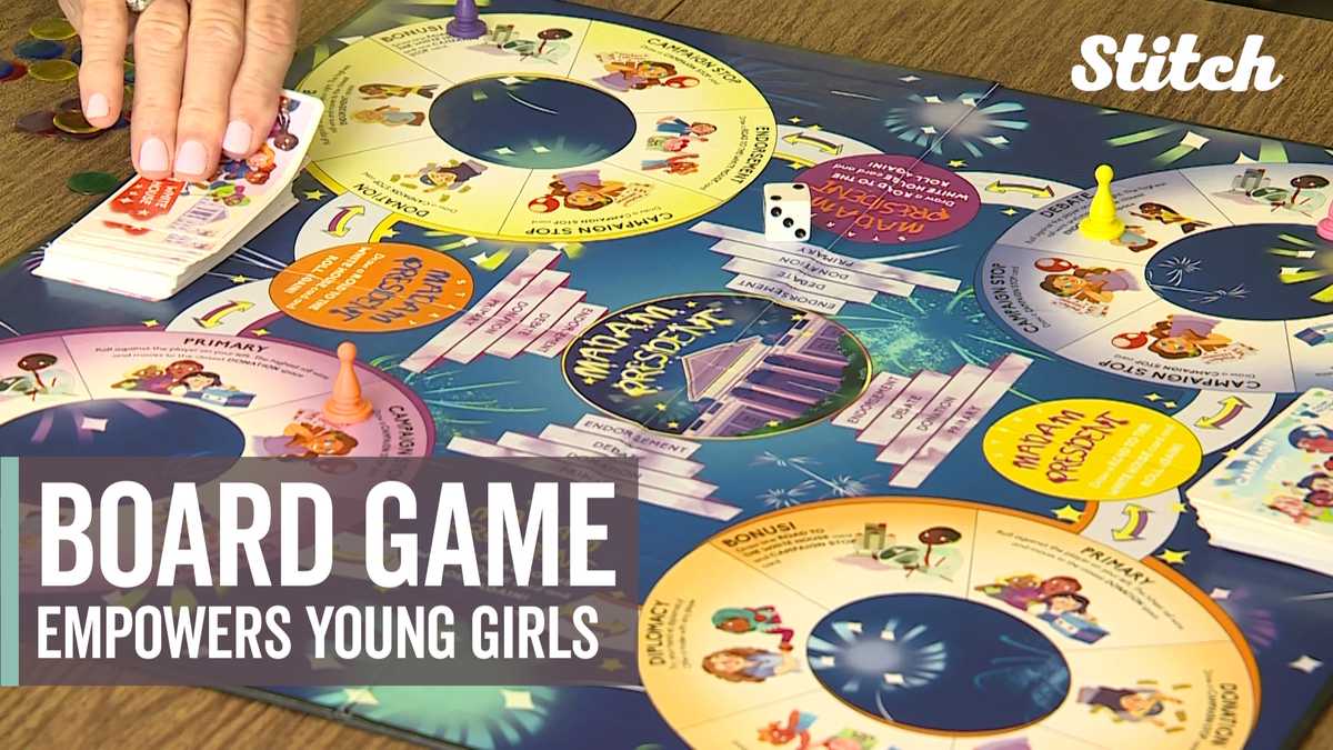 Educational board game sends message of empowerment to young girls