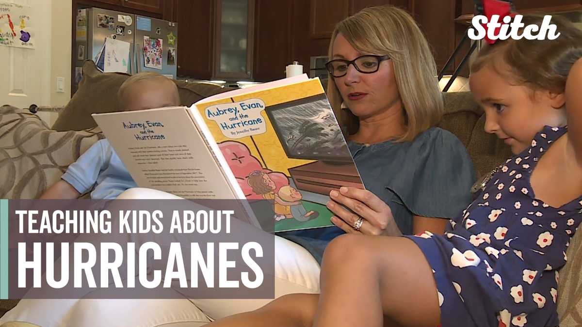 Mother writes children's book to help kids understand hurricane safety