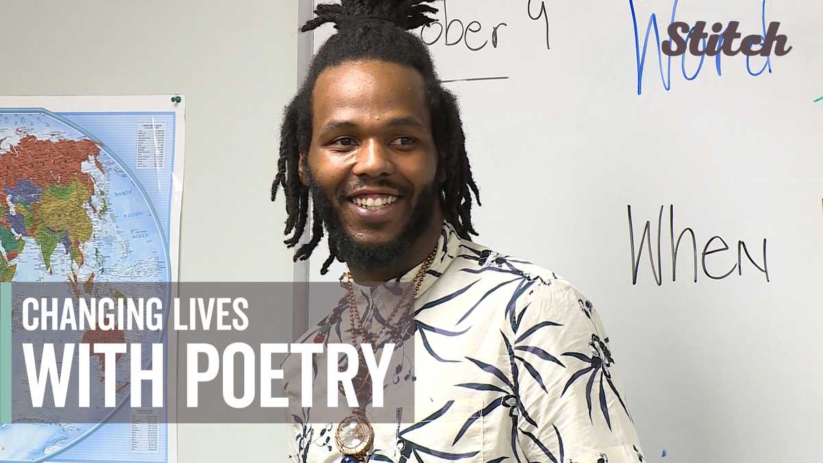 Poetry teacher inspires students to find their voice