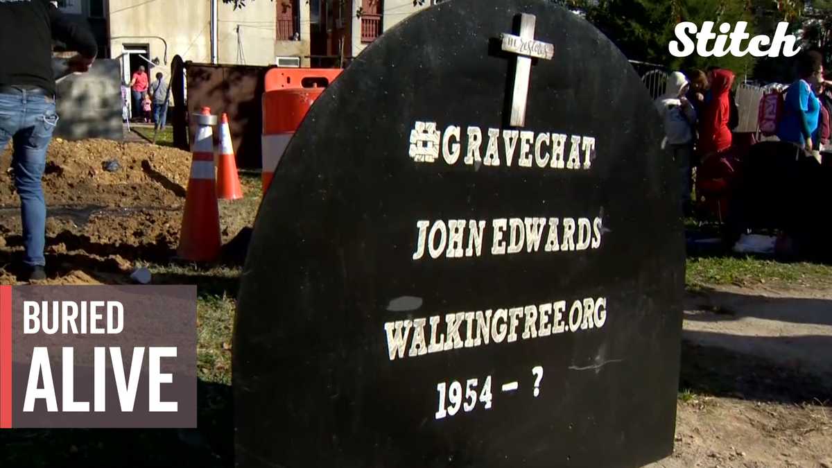 Former addict spends 3 days buried alive to raise awareness about ...