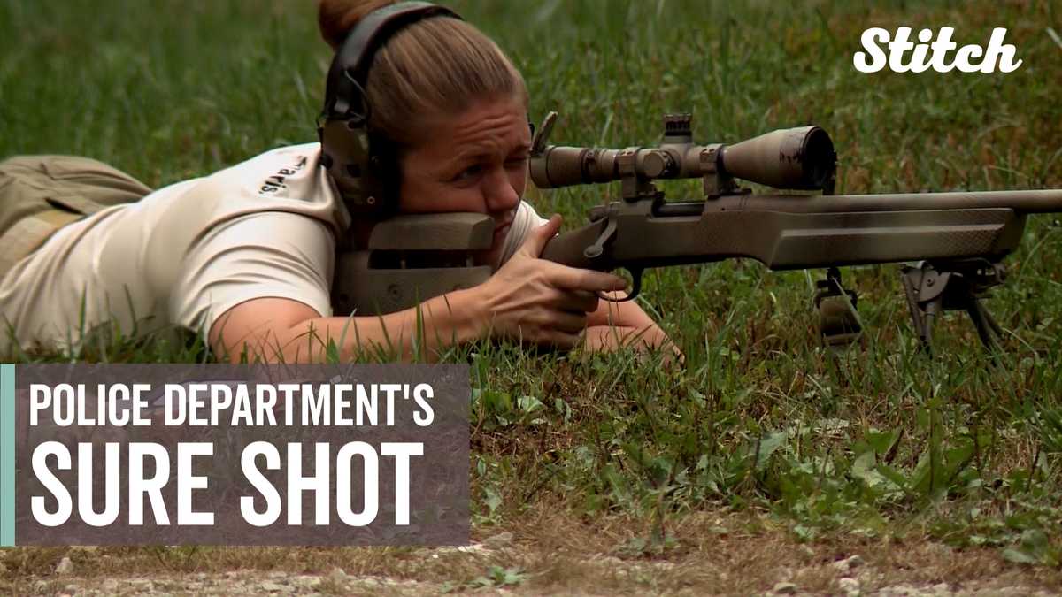 Kentucky's only female police sniper stays cool under pressure