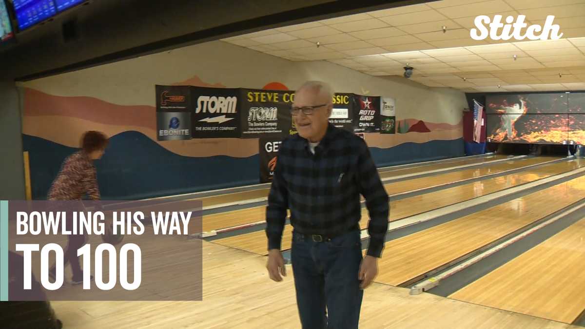 World War II veteran bowls his way to 100th birthday