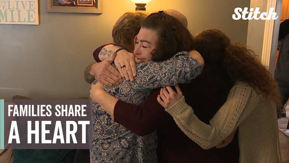 Organ donor’s family has emotional meeting with transplant recipient