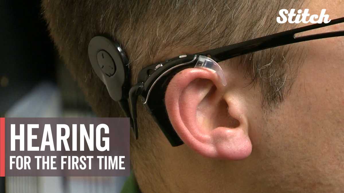 Deaf man hears daughter's voice for first time thanks to cochlear implant
