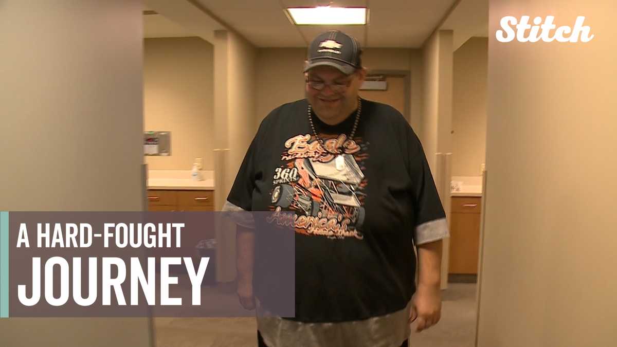'Don't give up': Man's 800-pound weight loss journey inspires others