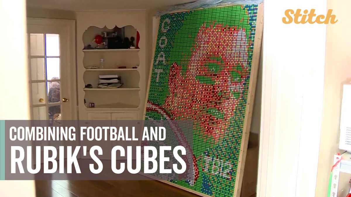 Fourth-grader creates mosaic of Patriots quarterback Tom Brady using ...