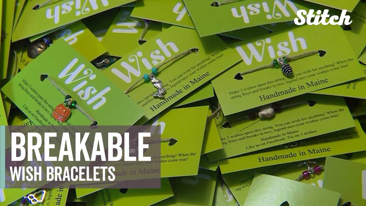 Family hopes to make people around the world smile with wish bracelets