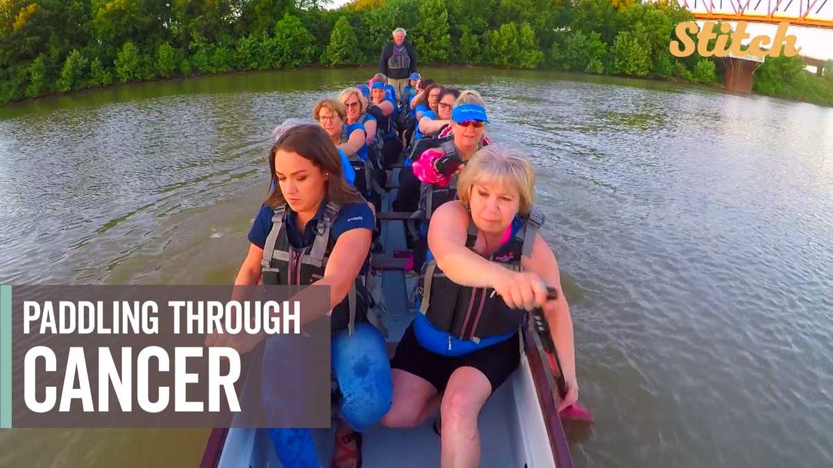 Group of breast cancer survivors find community through dragon boat racing