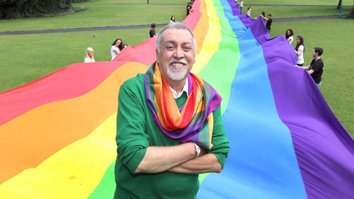 Celebrating the creator of the Pride flag