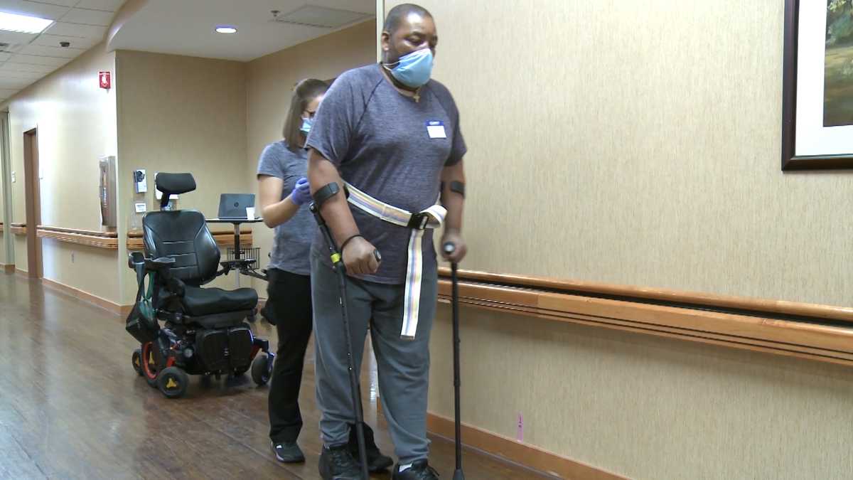 Step by step: Once paralyzed, Louisville man walks again