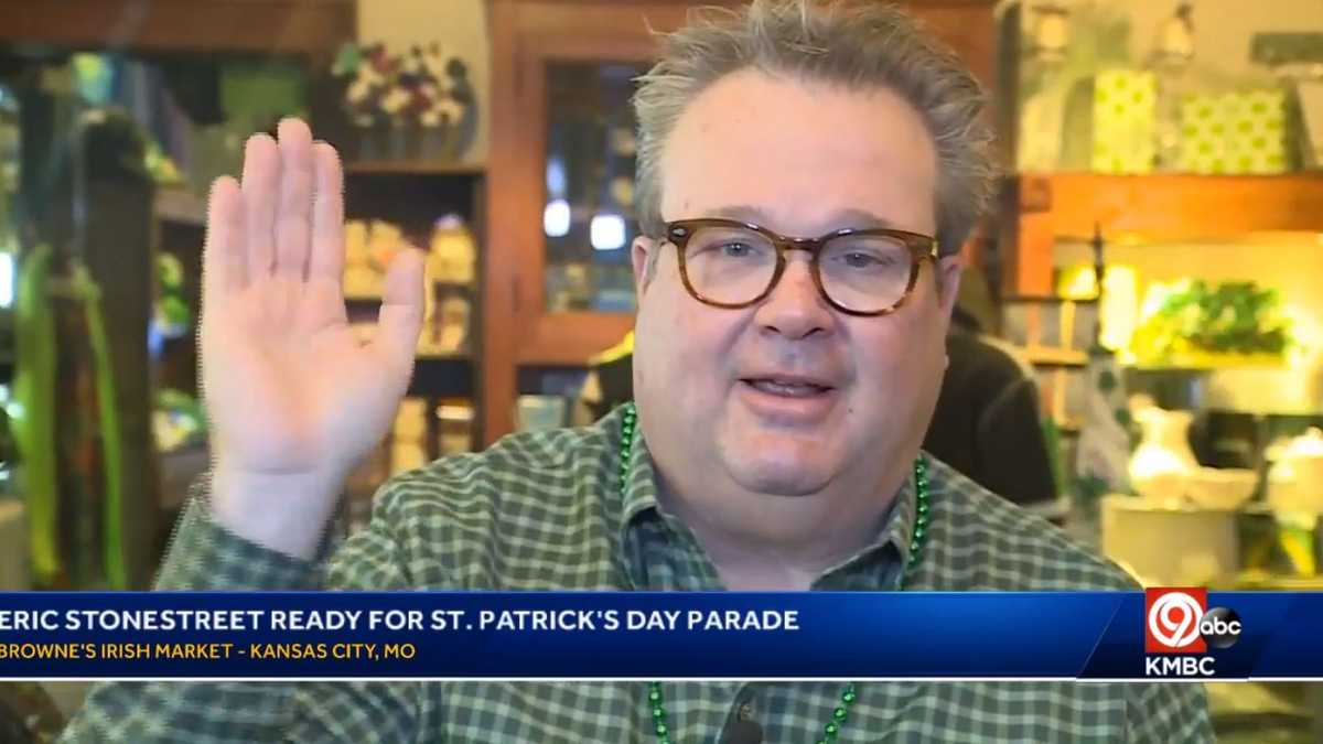 Video: Eric Stonestreet talks St. Patrick's Day Parade and love for KC