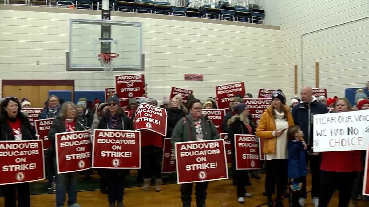 Classes canceled for third day as strike continues in Andover