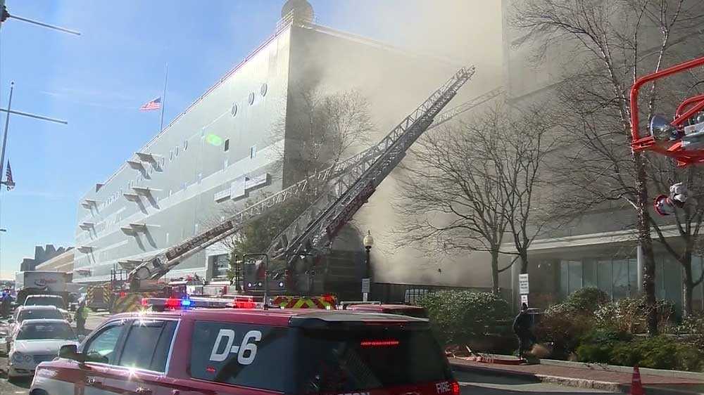 Fire forces evacuation of 12-story office building