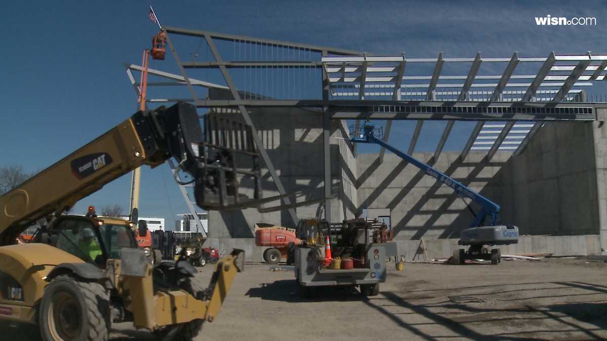 Get a check on construction at the Summerfest grounds
