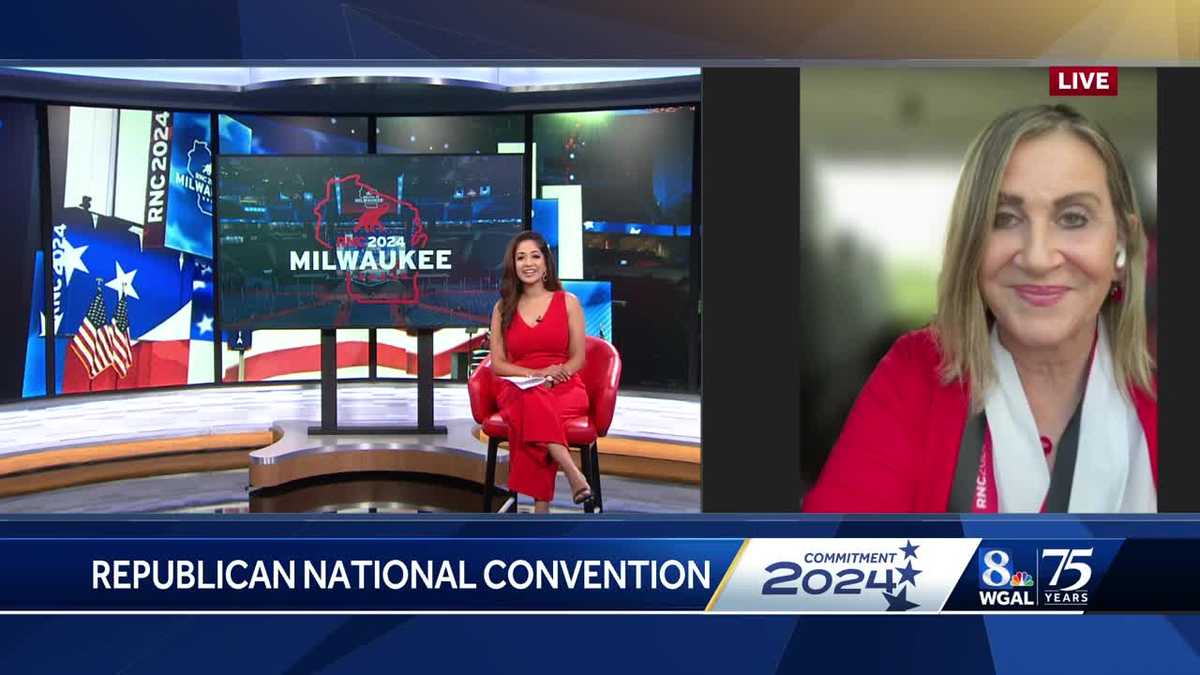 Pennsylvania's highest ranking GOP delegate speaks from RNC