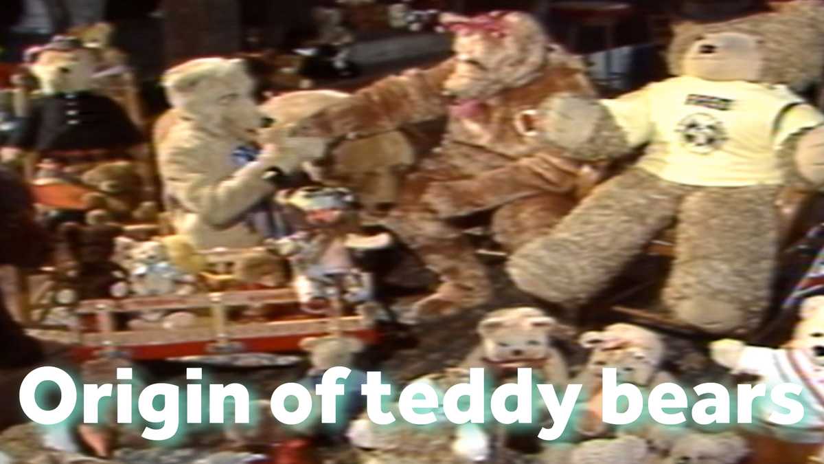 Find out how Teddy Roosevelt inspired the teddy bear in this retro find