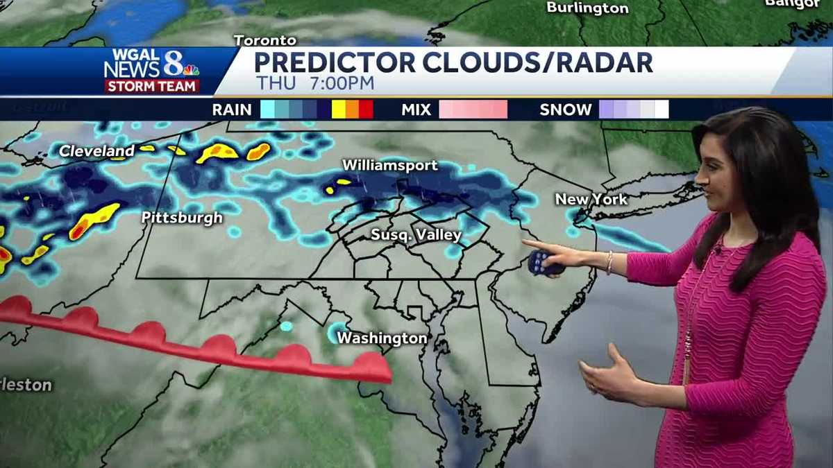 Central Pa. weather: Here comes the rain again