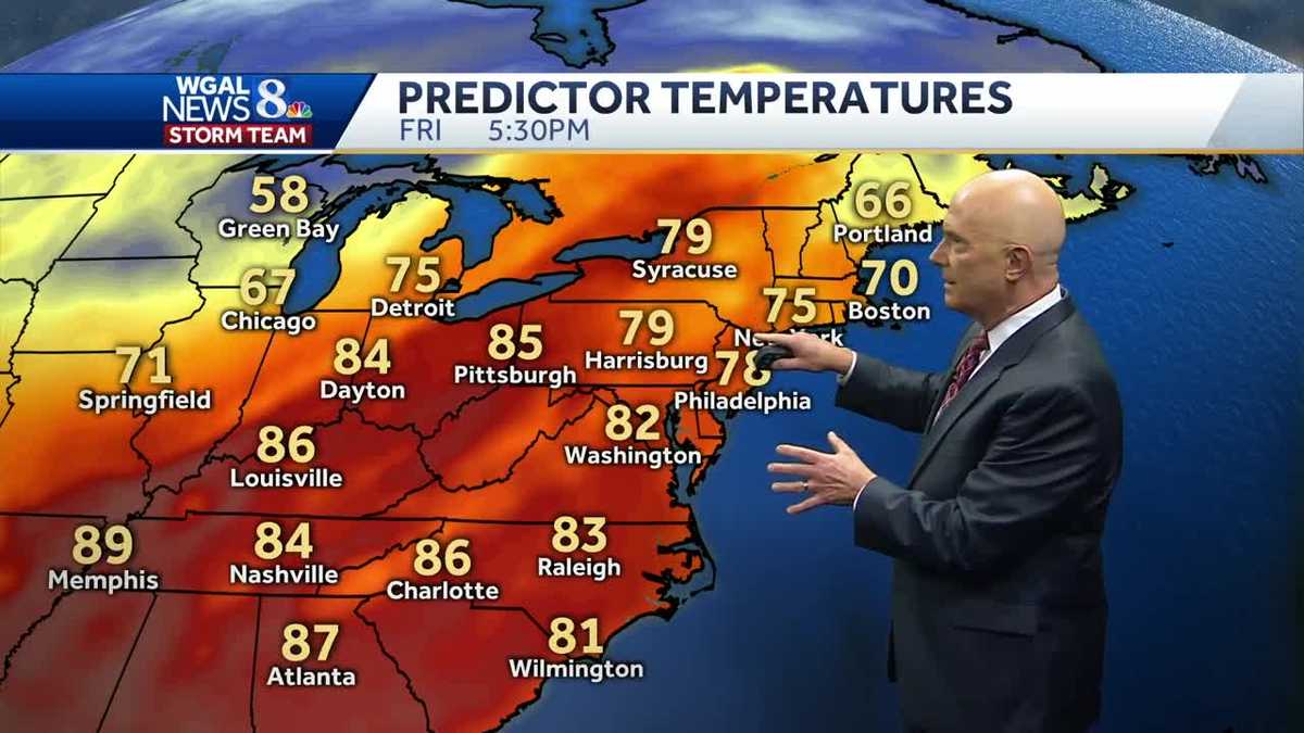 Cold front this weekend?