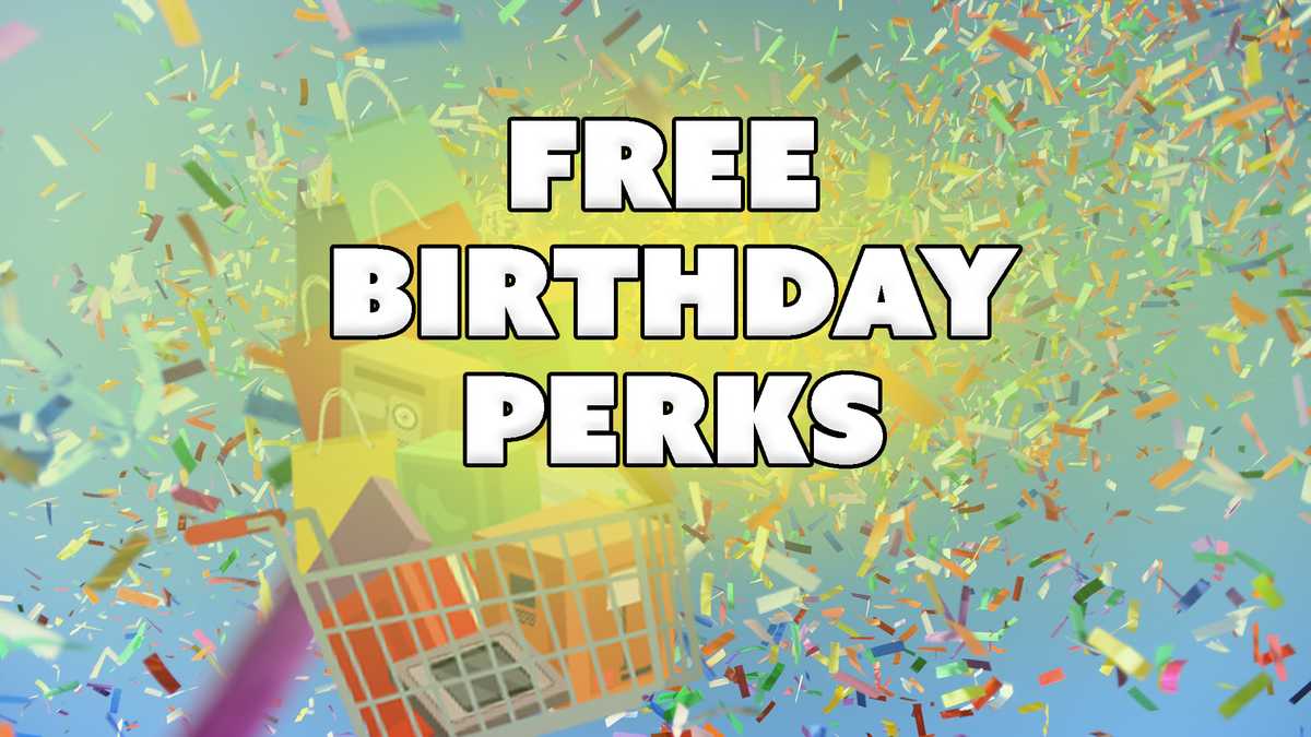 Get freebies on your birthday from these stores and restaurants
