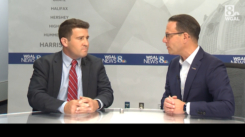 Pennsylvania governor speaks with WGAL about time in office