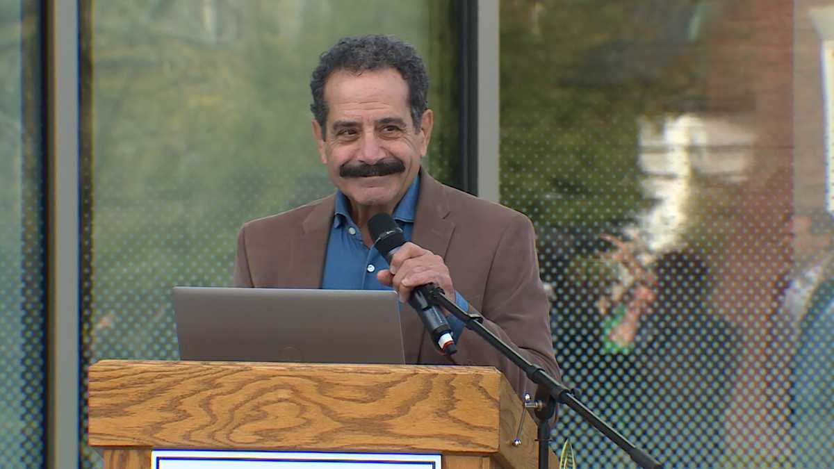 Tony Shalhoub attends University of Southern Maine arts center grand ...