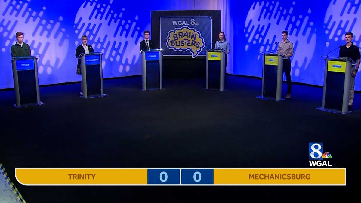WGAL 8 Brain Busters - Trinity vs Mechanicsburg