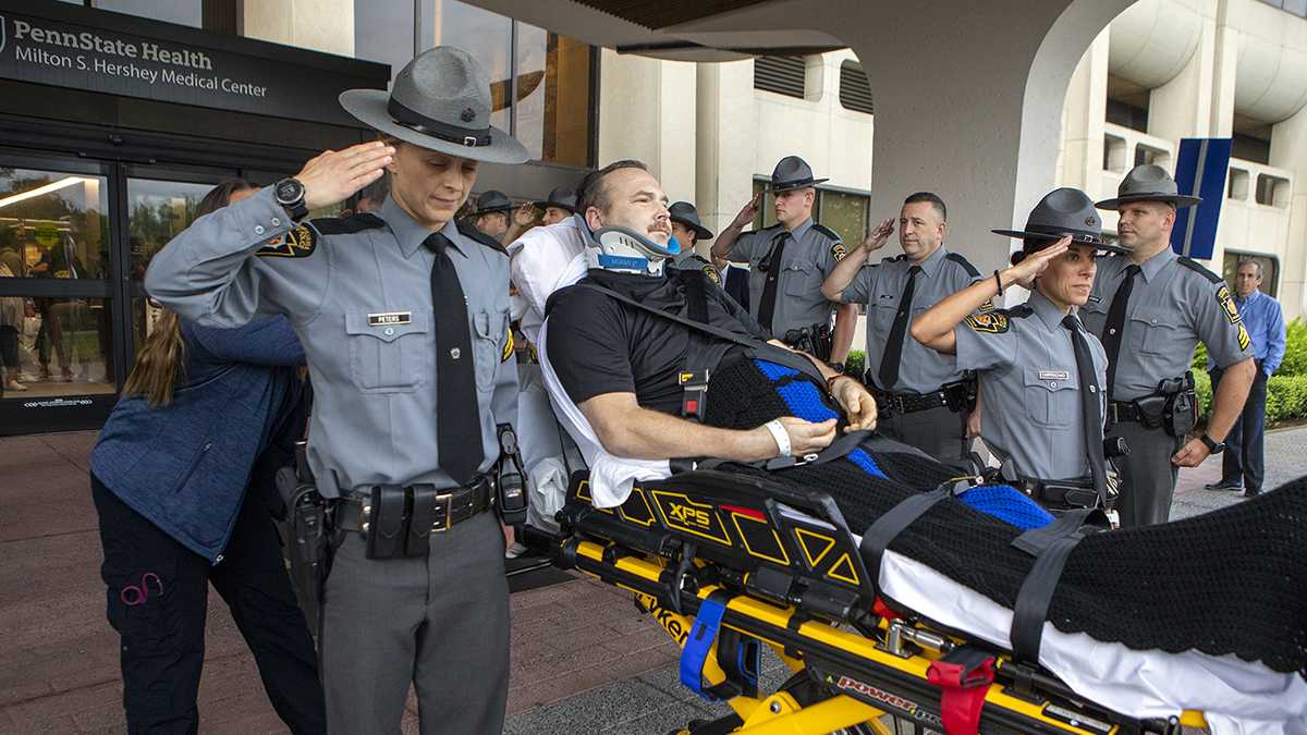 PSP Trooper injured in line of duty released from hospital