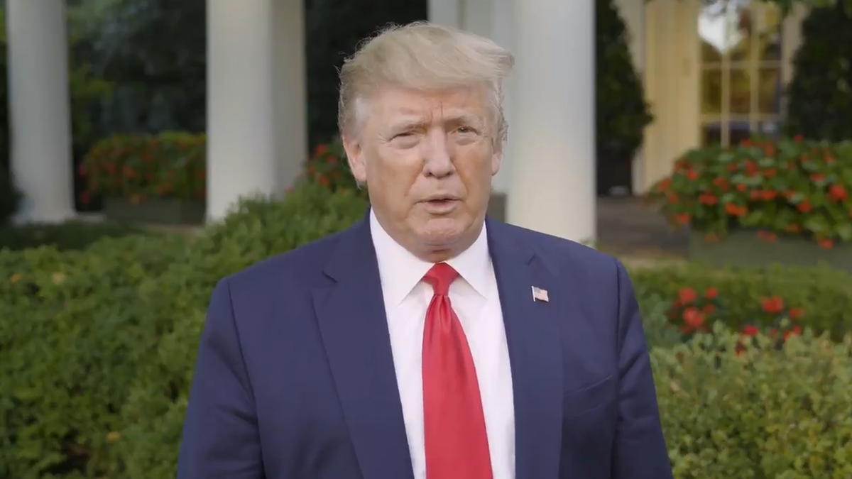President Trump's video message about Hurricane Dorian