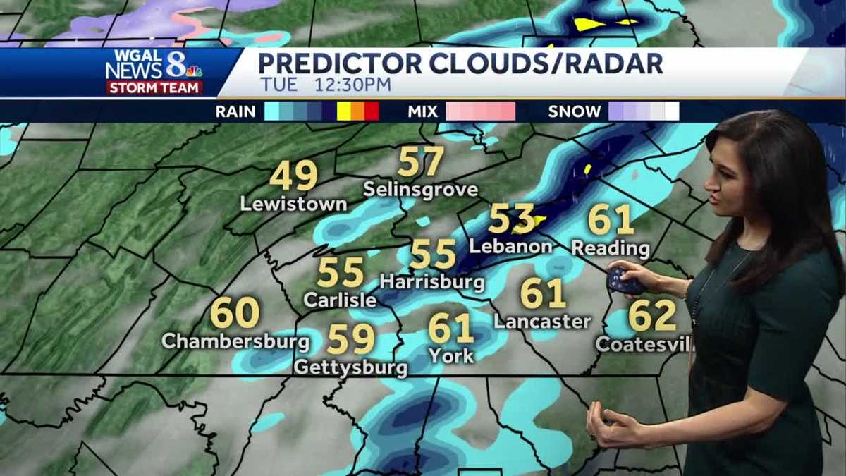 CENTRAL PA. WEATHER: Line of storms could bring damaging wind gusts
