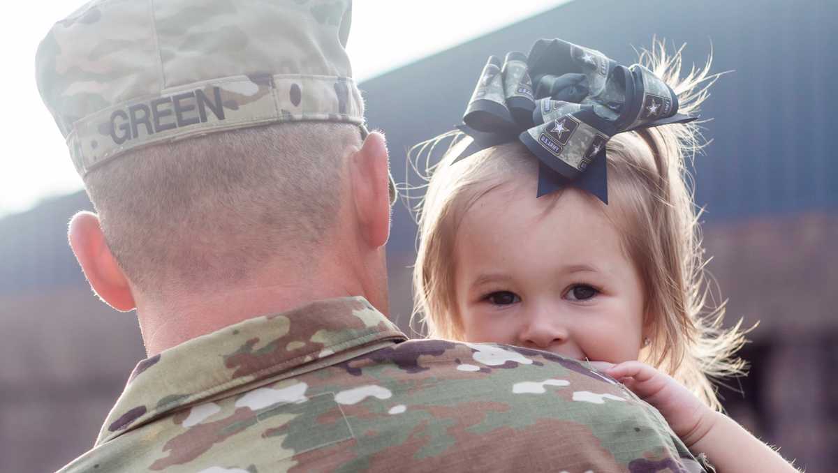 Young Girl Sends Videos To Army Dad Deployed In Middle East