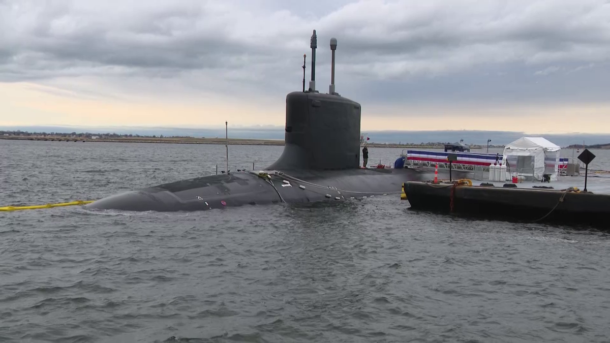 USS Massachusetts visits Boston for commissioning ceremony
