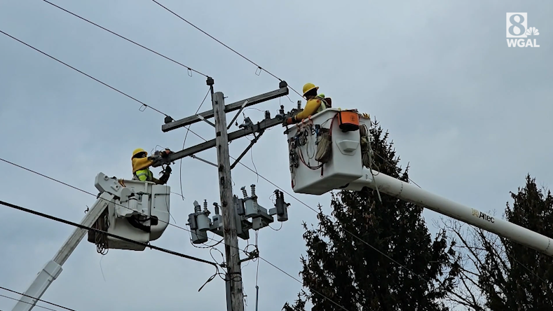 Crews still working to restore power in some areas of South-Central Pa.