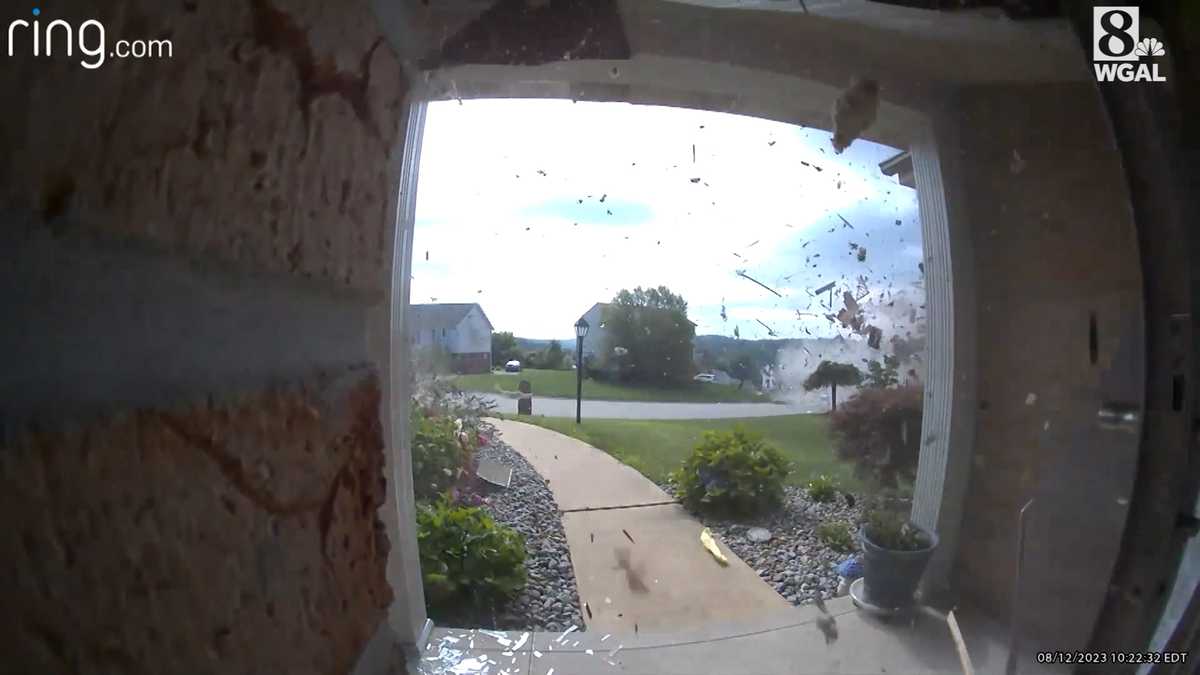 Video captured moment house exploded in Plum, Pennsylvania