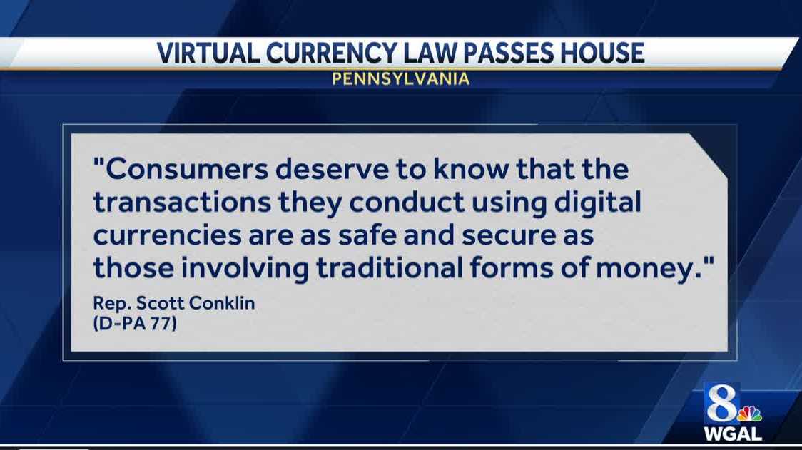 Pennsylvania state Senate to consider bill regulating virtual currencies