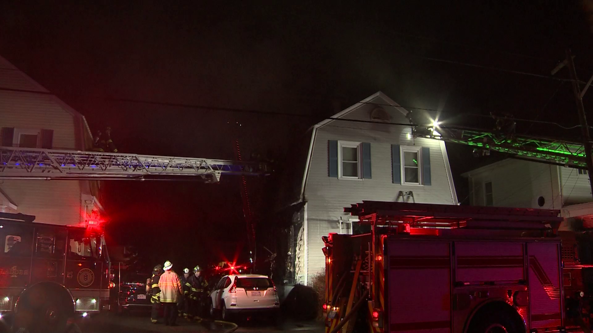 Vehicle fire spreads to homes in Malden