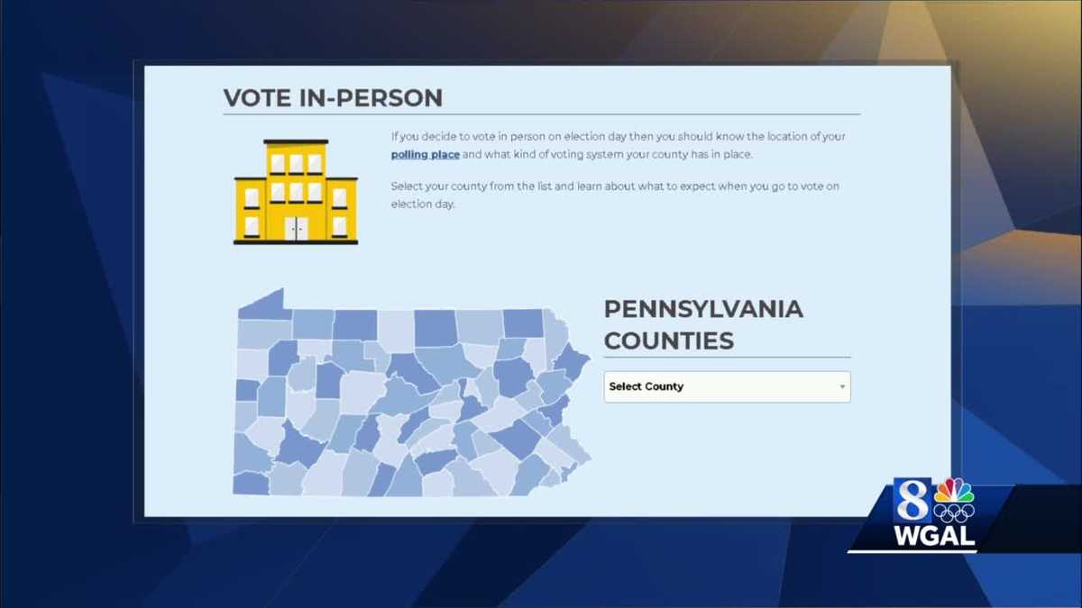 Pennsylvania Voters Can Learn About County Voting Systems At New Web Pages