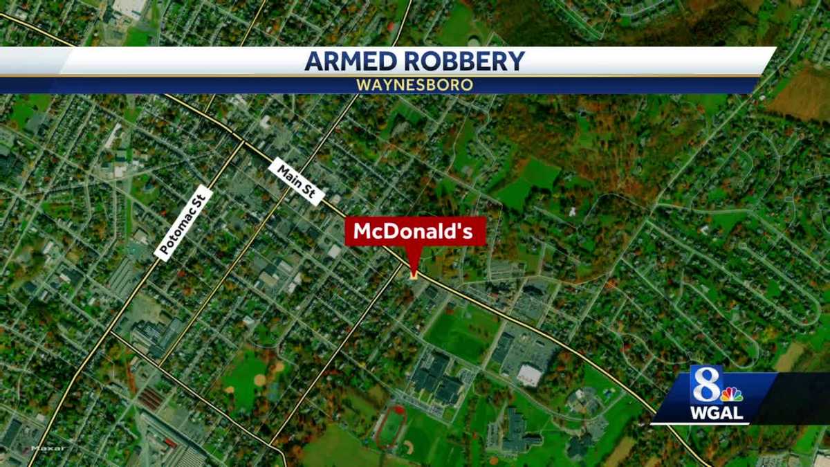 Armed Robber Steals Cash From Mcdonalds In Franklin County