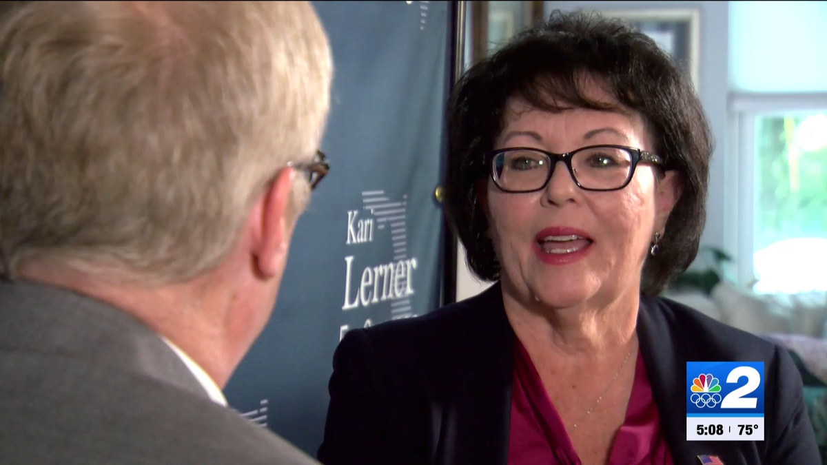 Congressional candidate Kari Lerner speaks to NBC2 ahead of race ...